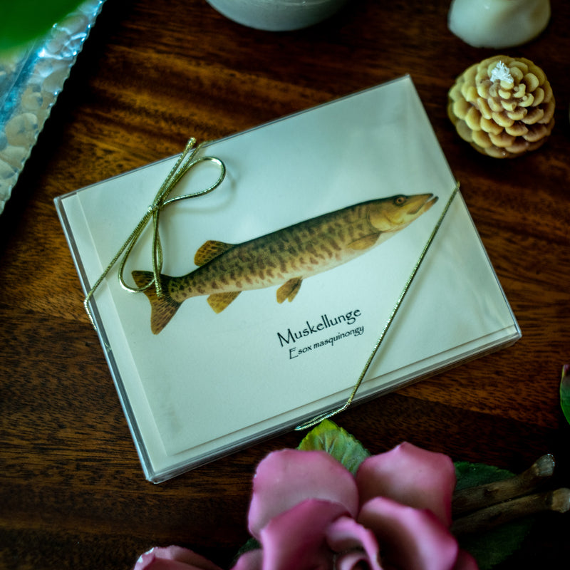 Great Lakes Gamefish - Fish and Shellfish Assorted Notecard Set ...